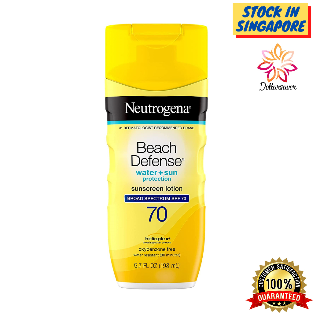 Neutrogena Beach Defense Sunscreen Lotion SPF70 Broad Spectrum 198ml ...