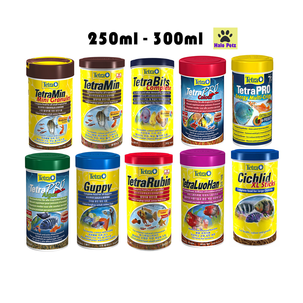 Tetra Premium Complete Food for Tropical Fish Food 250ml - 300ml ...
