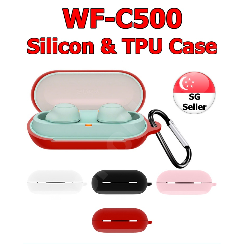 [SG Seller] Sony WF-C500 Silicon & Transparent TPU Case | Shopee Singapore