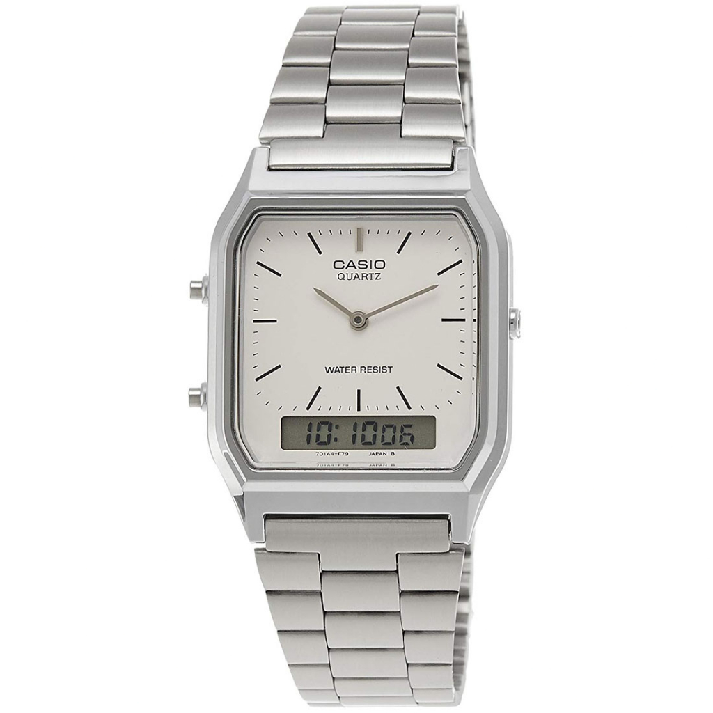 Original Casio Retro Unisex Analog Digital AQ-230A-7DMQ AQ-230A-7D AQ ...