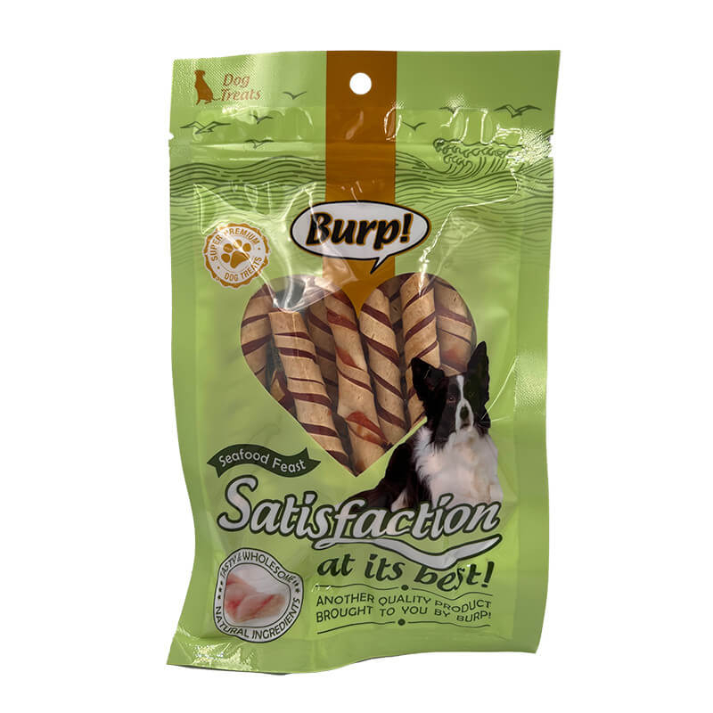 Burp (Dog) Chicken Twist With Cod Wrap 80g | Shopee Singapore