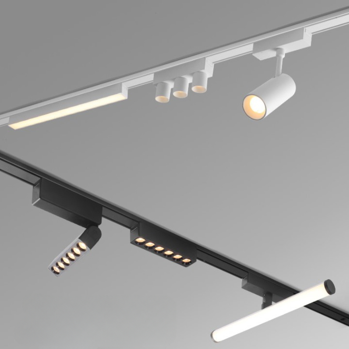PLH Extra Thin New Version Magnetic Track Light System with D48V Safety ...