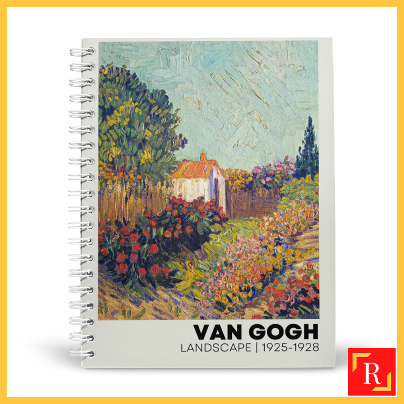 Spiral Notebook/Double Ring Notebook-(A4/A5 | Line/Blank | 80gsm)-Van ...