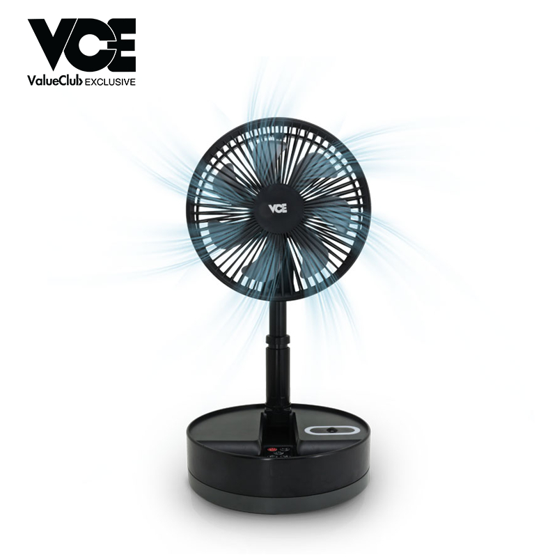 VCE VE-LAC08 Portable Cordless Fan with Remote Control | Shopee Singapore
