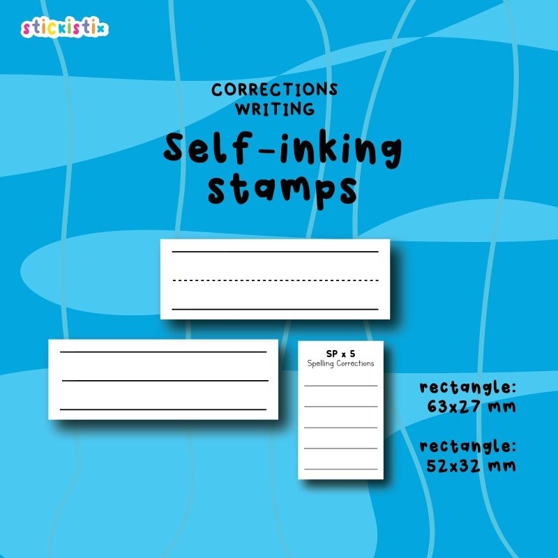 Corrections Writing Teacher Stamp(s) | English Language | 32x52mm ...