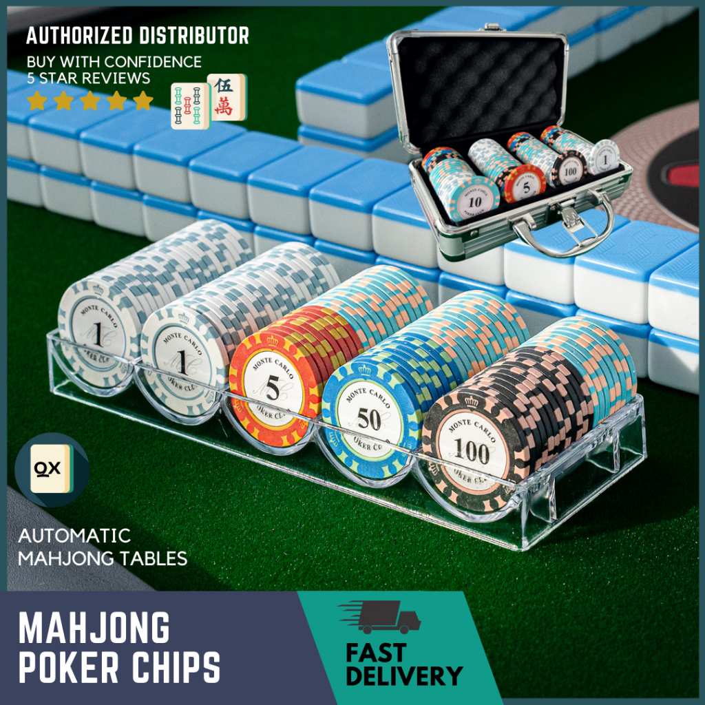 🀄(𝐒𝐆 𝐒𝐓𝐎𝐂𝐊𝐒) Poker Chips | Mahjong Chips | Automatic Mahjong Table ...