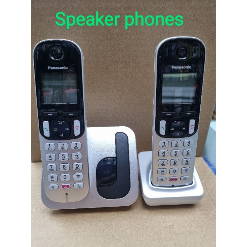 Panasonic KX-TGC252 Twin Speaker Digital Cordless Phones – Clear Sound ...