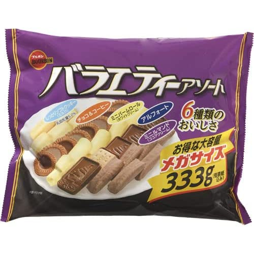Bourbon Cookies Variety Mix Mega Size 333g!! Direct from Japan! 6 types ...