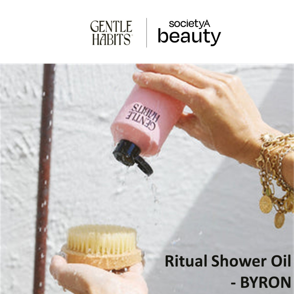 Societya Beauty Gentle Habits Ritual Shower Oil 240ml Byron Noosa