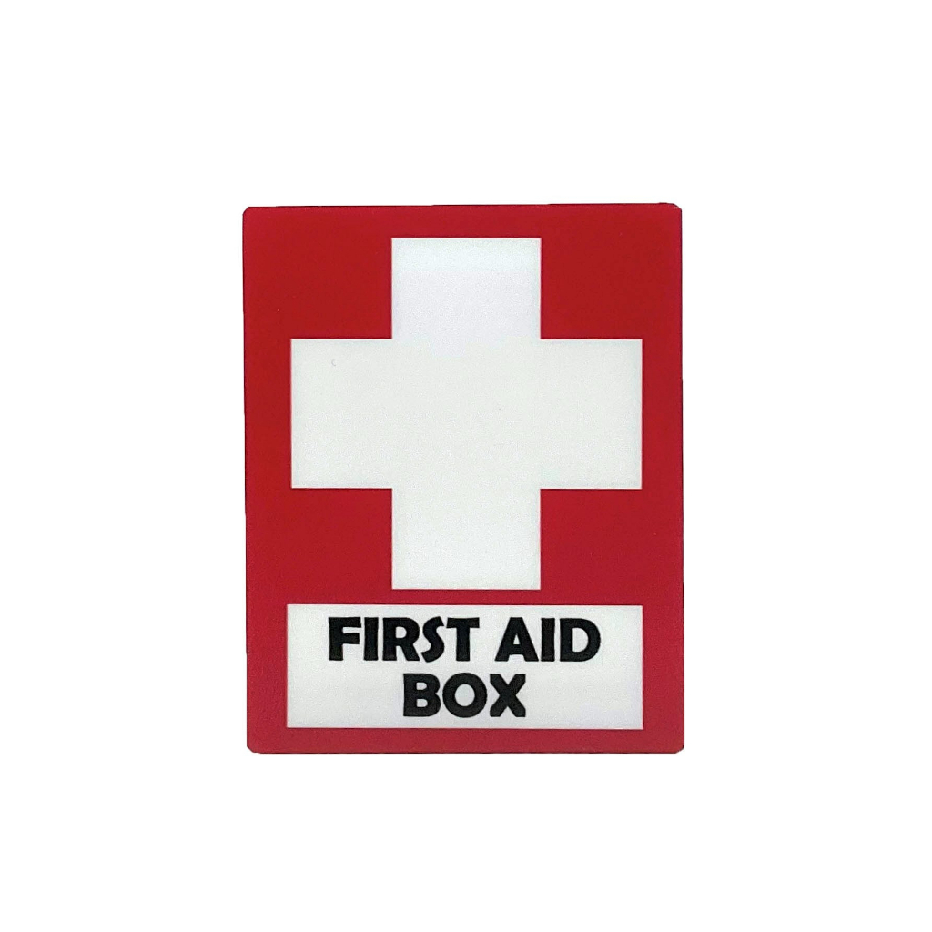 FIRST AID SIGNAGE ( 80mm x 100mm ) | Shopee Singapore