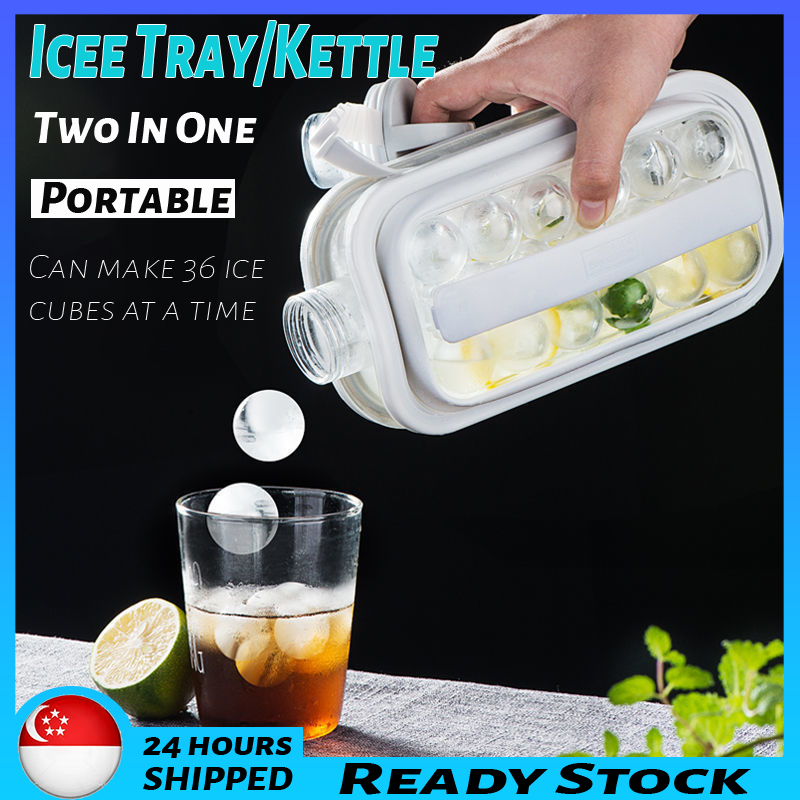 🇸🇬 [READY STOCK] Ice cube tray cover silicone Ice Mould lid Ice Maker ...