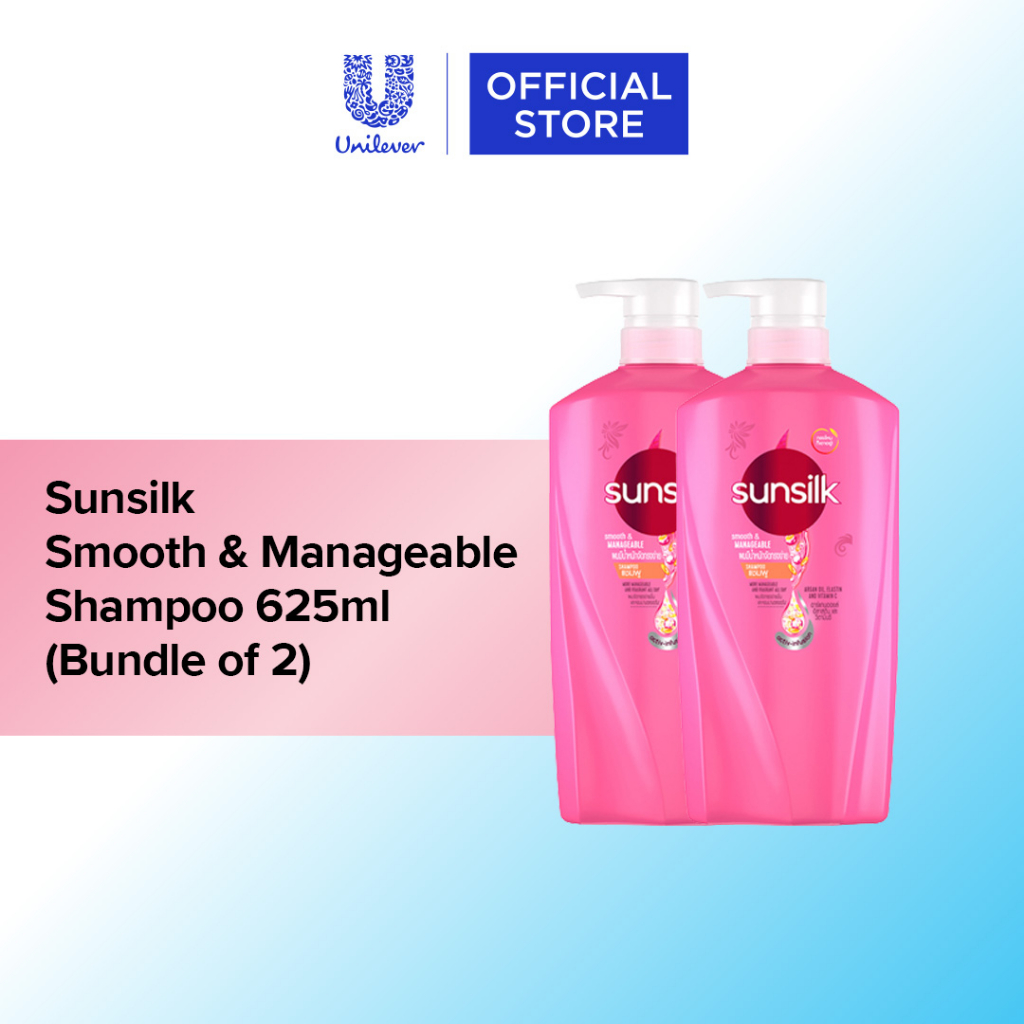 [Bundle of 2] Sunsilk Hair Care Shampoo 625ml | Shopee Singapore