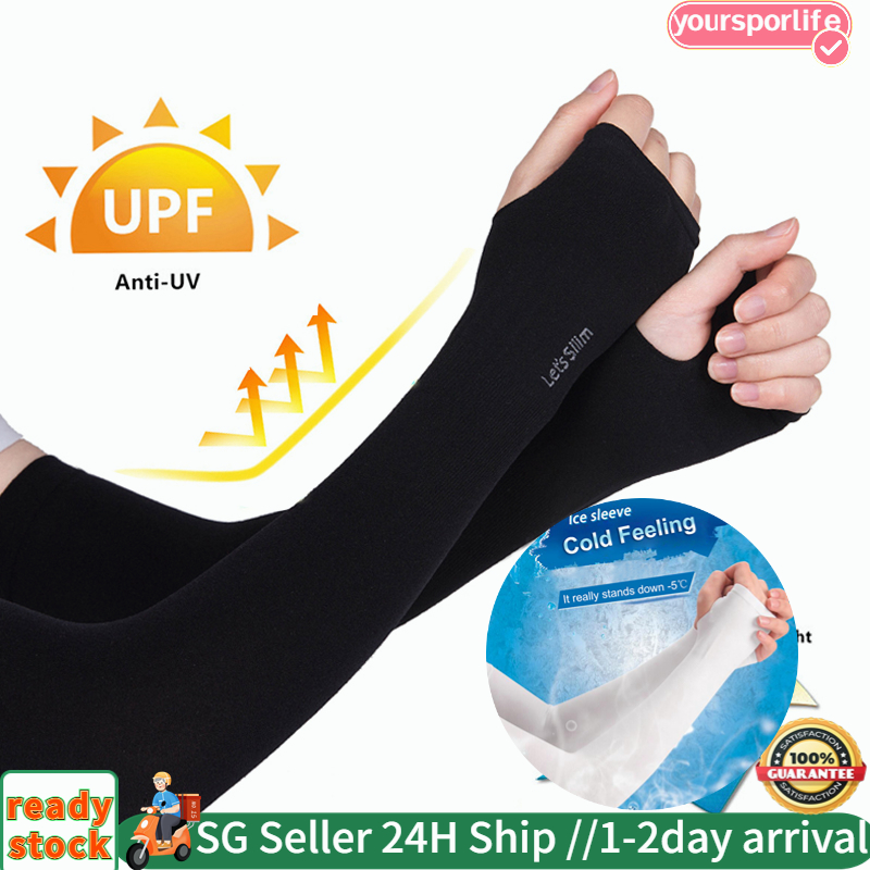 【SG 24H SHIP】1Pair 🇸🇬 Anti-UV Arm Sleeves/Cycling UV Protection Outdoor ...