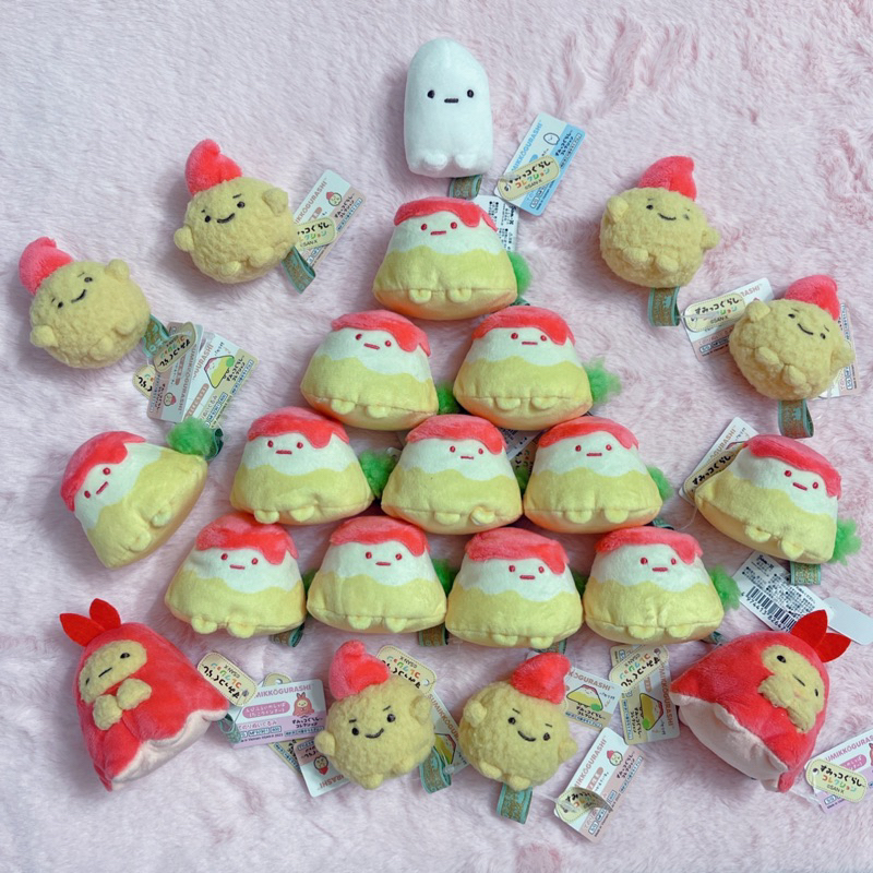 SAN-X SUMIKKO GURASHI FOOD KINGDOM SERIES TENORI PLUSH (YAMA, AGEDAMA ...