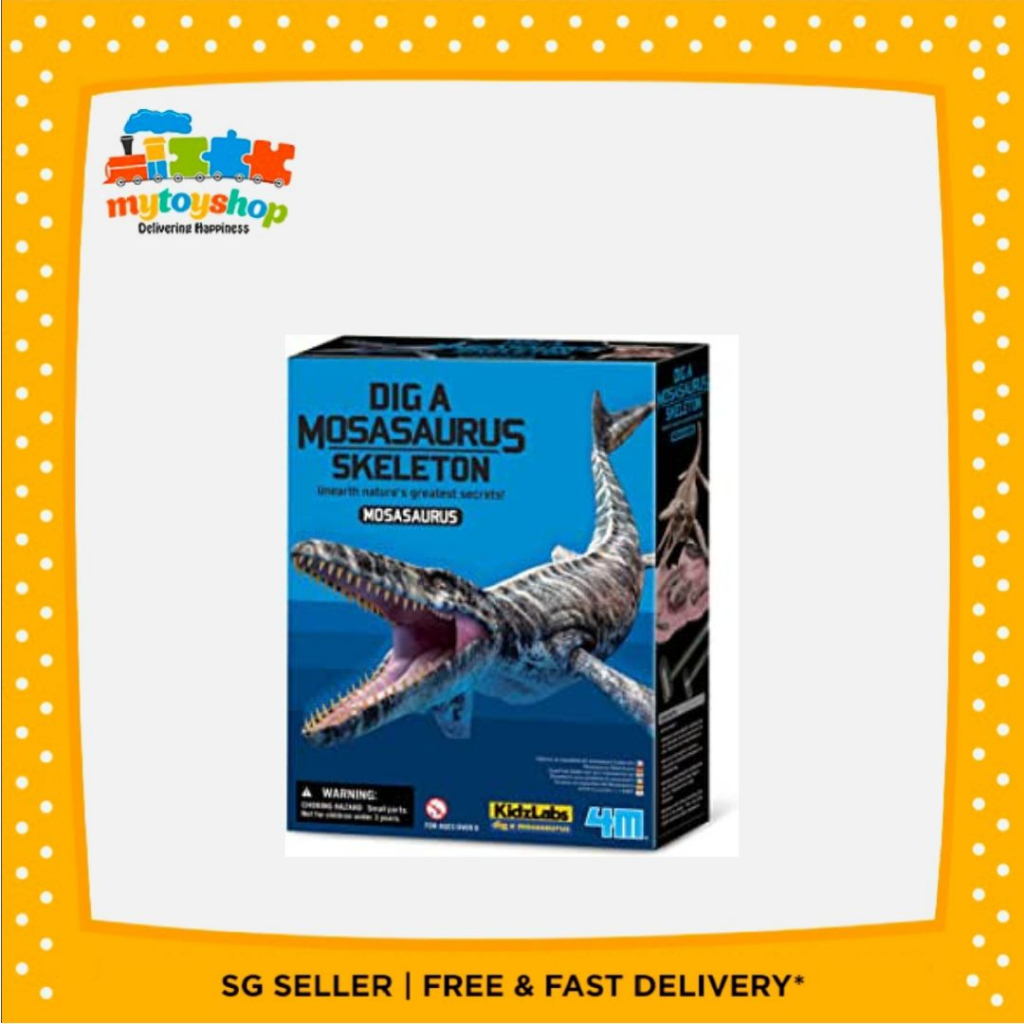 4M Dig a Mosasaurus Skeleton | Shopee Singapore