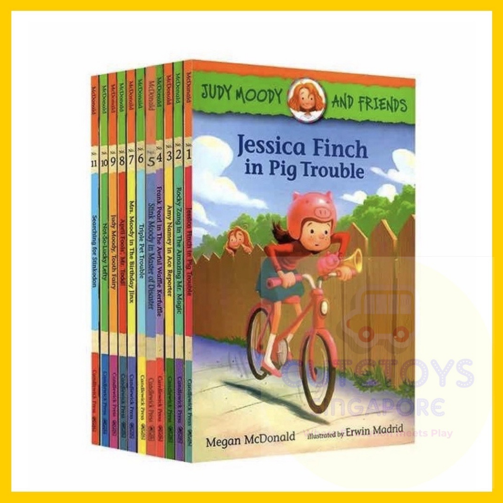 [SG] Judy Moody and Friends Collection (12 Books) | Shopee Singapore