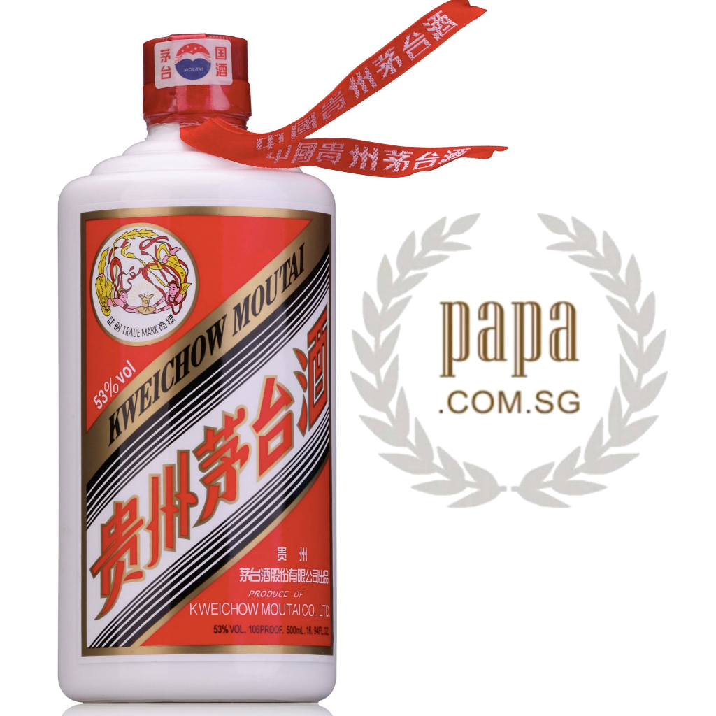KweiChow Moutai Flying Fairy ( 2023 New Shipment ) 飞天茅台酒 - 53% abv (01 x 500ml Bottle) FREE ...