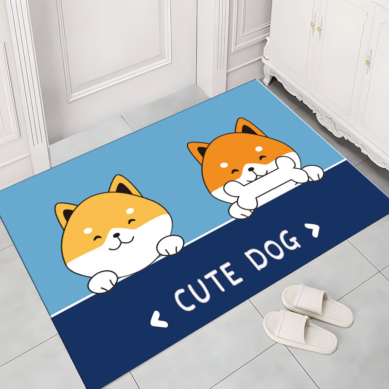 Giftidea Household Rug Thin and easy dry, Soft Touch Anti-slip Bathroom ...