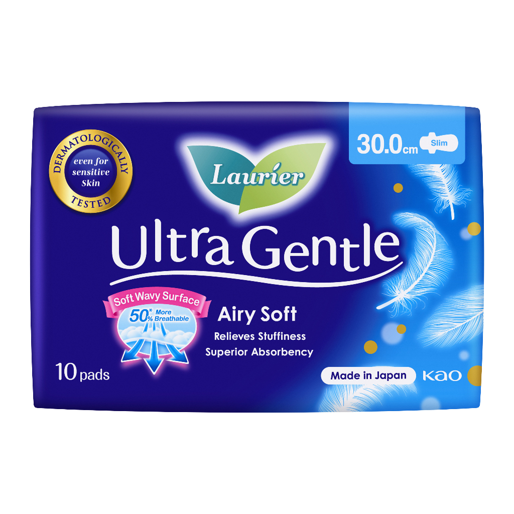Laurier Ultra Gentle 30cm 10pcs | Shopee Singapore