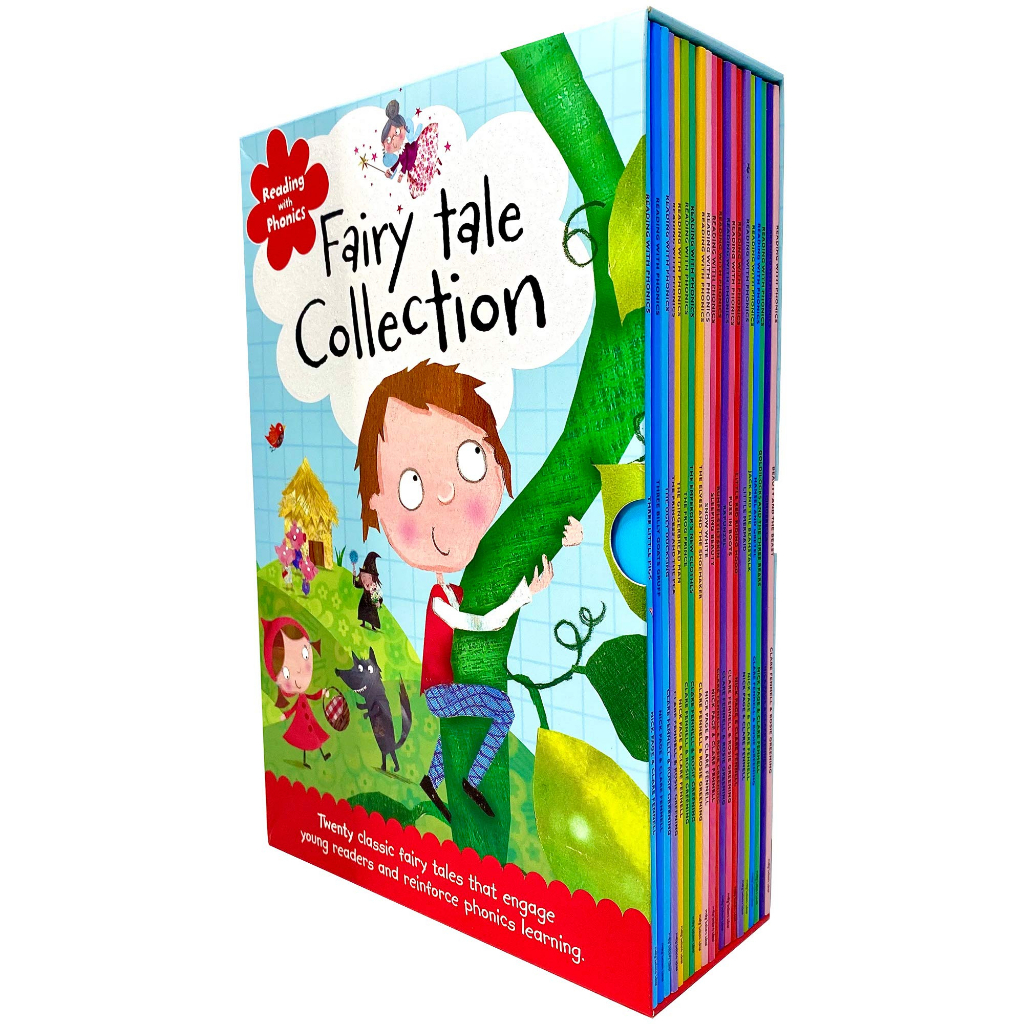 Reading with Phonics Fairy Tale Collection 20 Books Box Set ...
