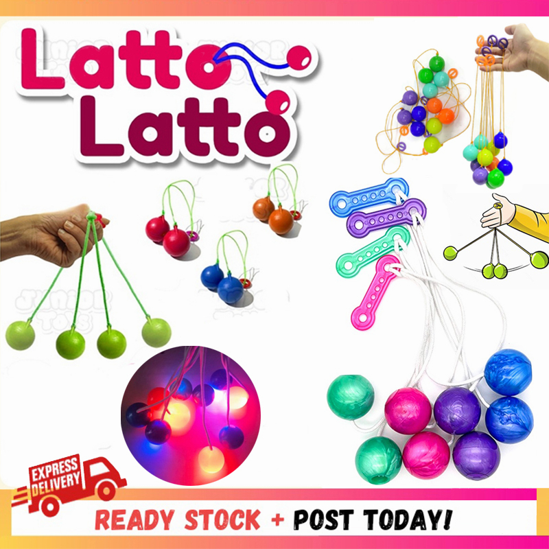 🇸🇬 [In Stock]Viral Toys Lato Lato Toys Old School Toys Games bola Tek ...