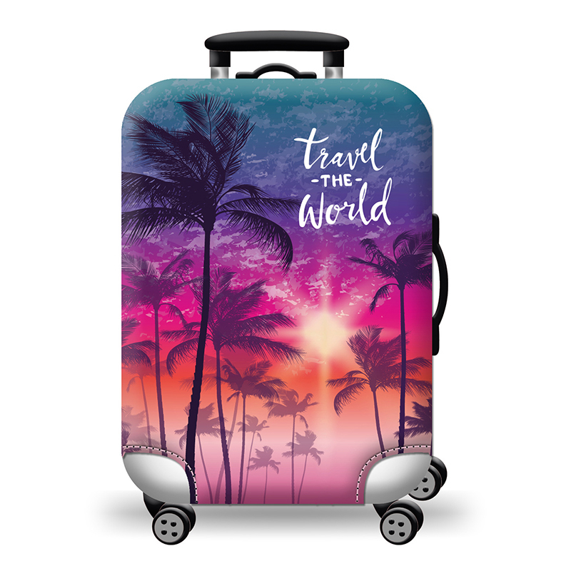 [SG Seller] Part 2 Elastic Travel Luggage Bag Protector Cover Suitcase ...