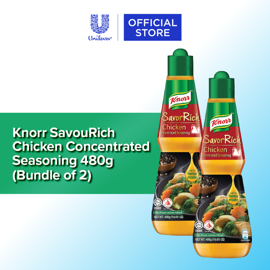 [Bundle of 2] Knorr SavorRich Chicken Concentrated Seasoning 480g ...