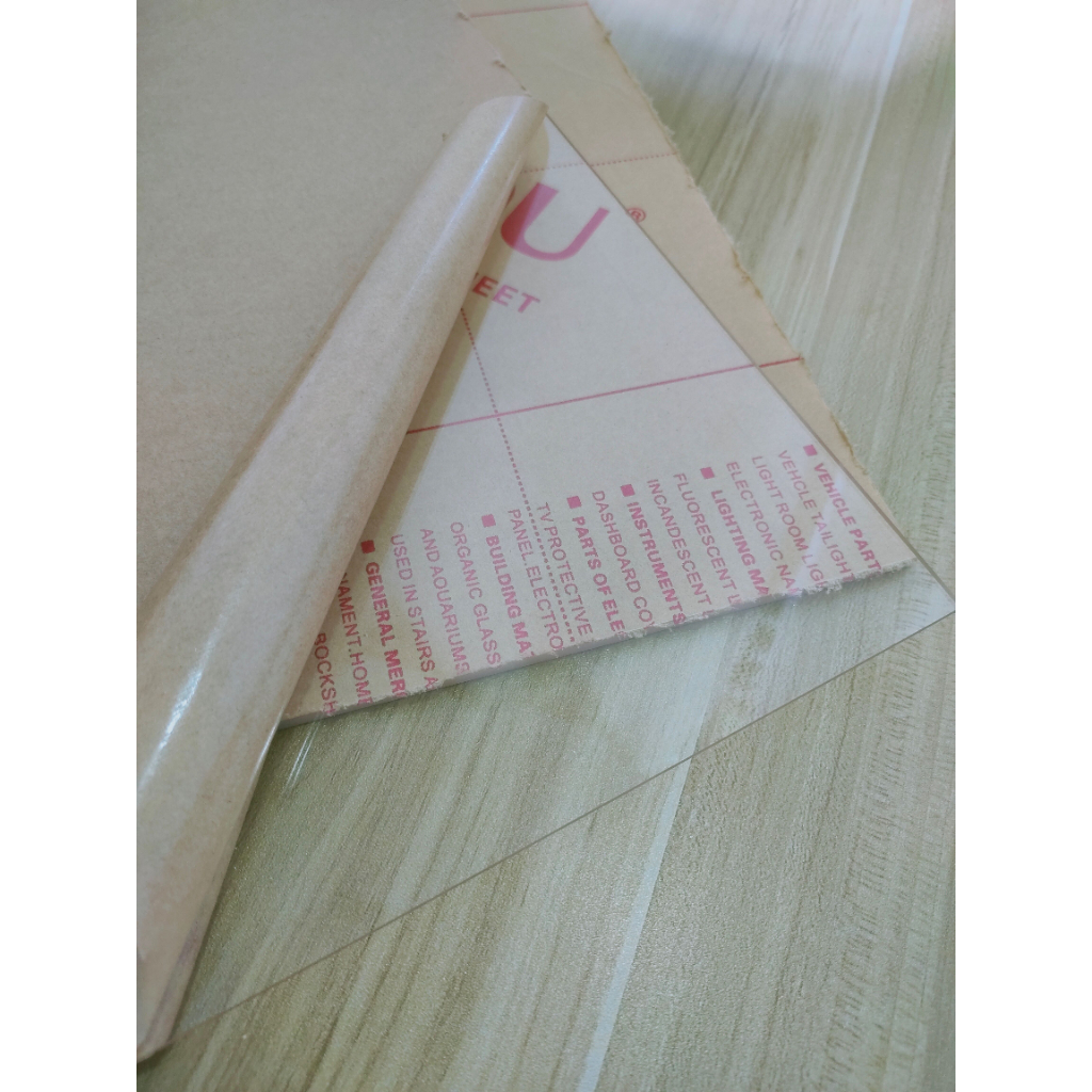 *Local seller ready stock* Acrylic sheet, customized size and thickness ...