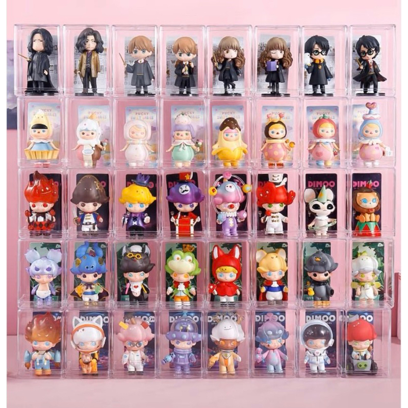 Popmart Display Box Individual Small Blind Transparent Storage Matt ...