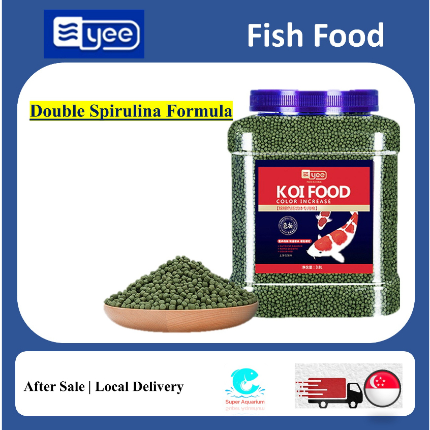 YEE KOI Food, Triple-Effect Fish Food Pellet, KOI Fish Grain To Provide ...