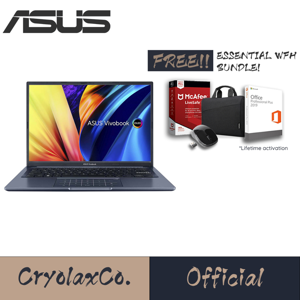 [Free LIFETIME Office 2019] ASUS VivoBook X1404ZA | 14.0" HD | i5-1235U ...