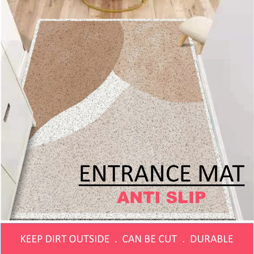 Entrance Mat Door Mat Anti Slip Floor Mat Keep Dust Away | Shopee Singapore