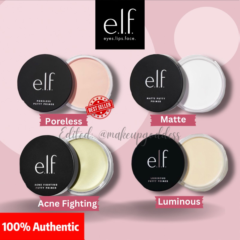 🌟SG SELLER🌟Authentic ELF Poreless/Luminous/Matte/Acne Fighting Putty ...