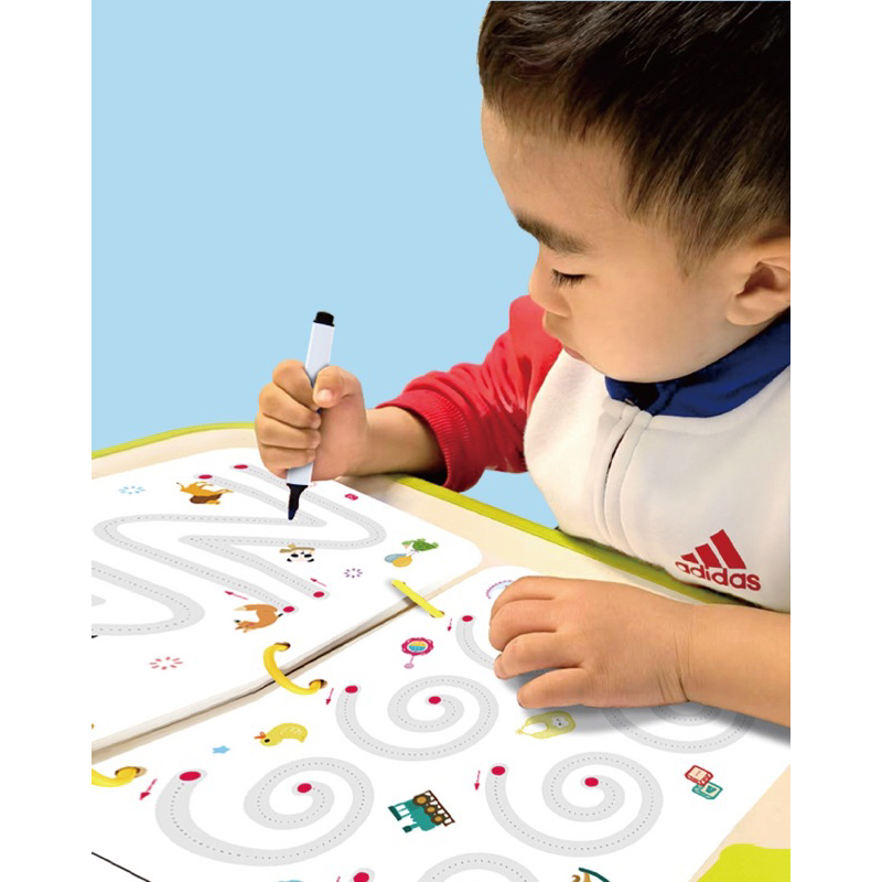 Stroke Line Dot to Dot Magical Tracing Workbook Pen Control Training ...