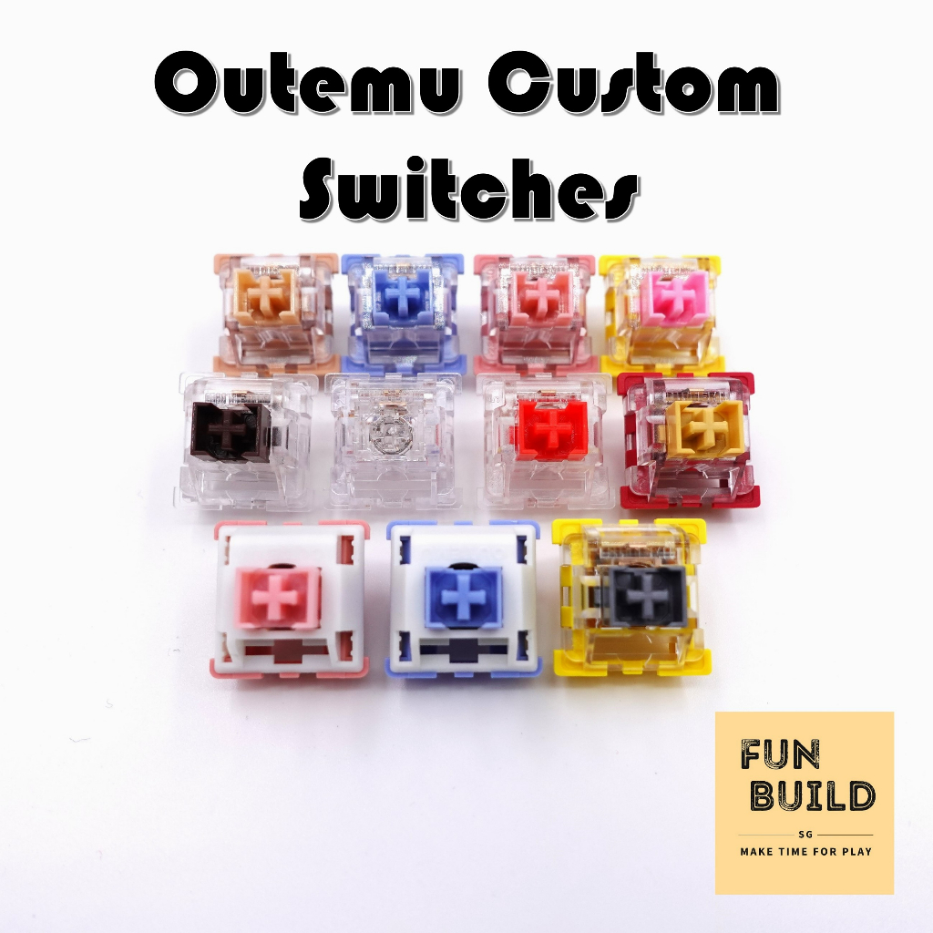 Outemu Custom Switches for Mechanical Keyboards | Shopee Singapore