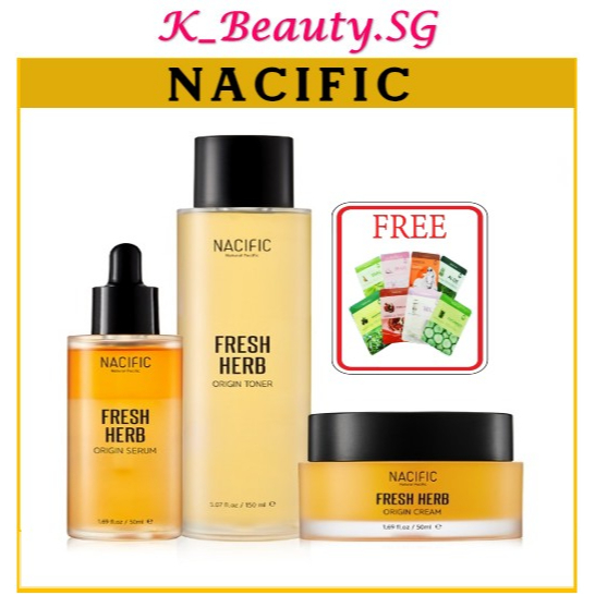 [Nacific] Fresh Herb Origin SET (3pcs) | Shopee Singapore