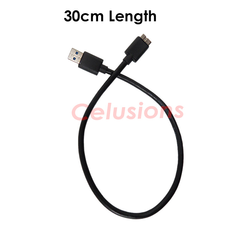 ⭐30 | 40 | 50cm USB 3.0 Cable⭐ For Portable External Hard Drive Hard Disk USB 3.0A to Micro B ...