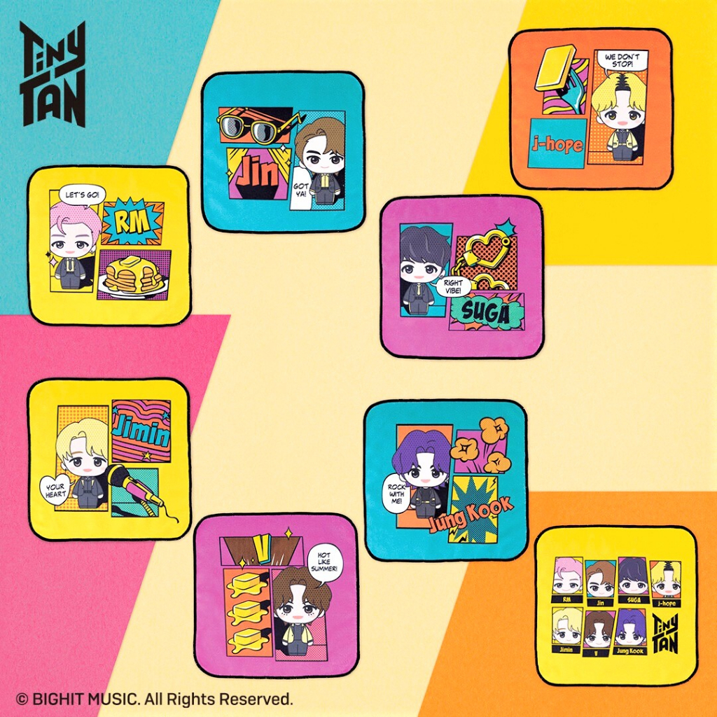 Japan Ichiban Kuji Bandai BTS TinyTAN Tiny Tan Butter KPOP Official ...