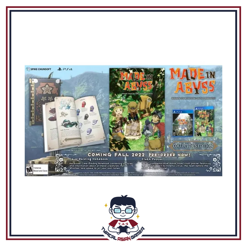 Made in Abyss Limited Edition [PS4/Switch] | Shopee Singapore