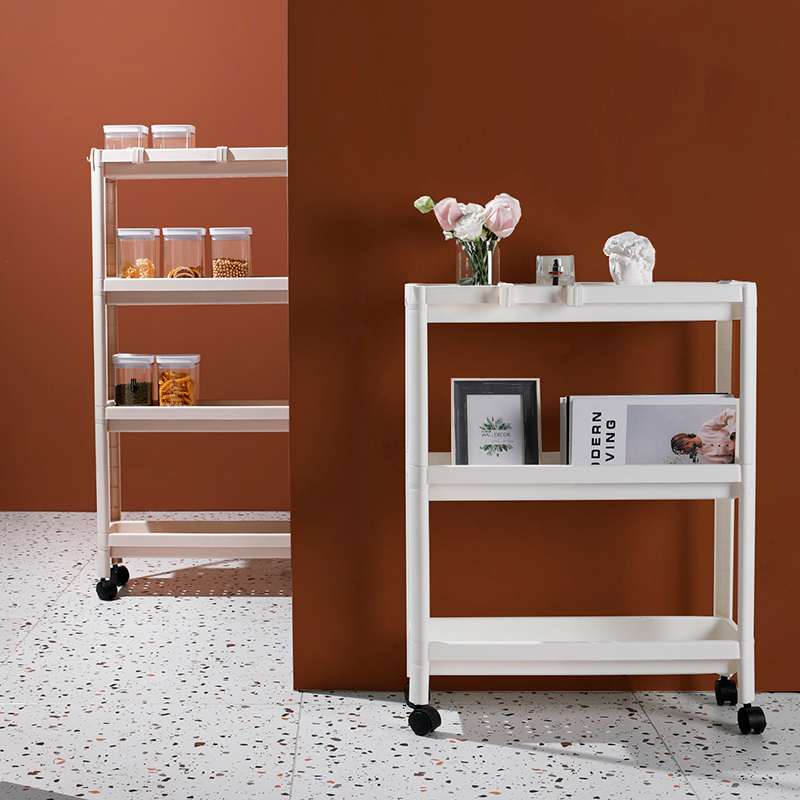 [SG] IMP HOUSE Nova Minimalist Slim Shelf with wheels for Bathroom ...