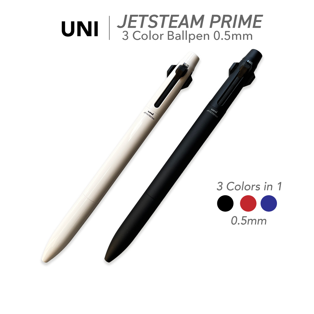 UNI Jetstream Prime 3color Ballpen 0.5mm SXE3-3300-05 Jet Stream Prime ...