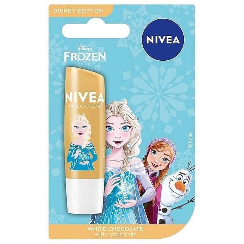 Nivea Disney limited Edition Frozen White Choc olate Lipbalm | Princess ...