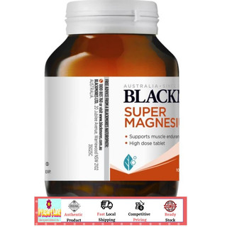 Blackmores Super Magnesium+ 100 Tablets for Muscle Cramp & Stiffness ...