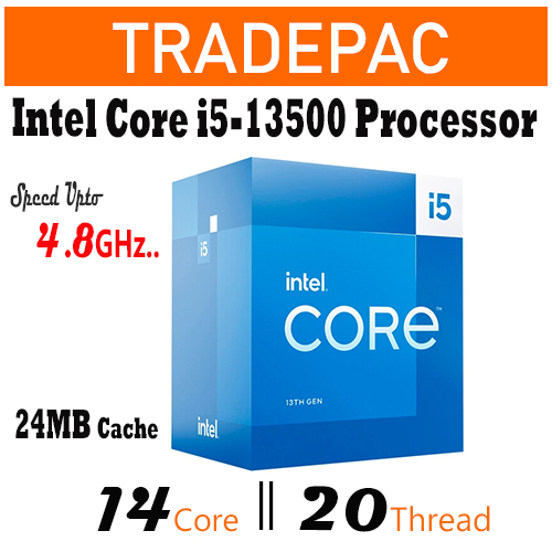 Intel Core i5-13500 14-Core 20-Threads 2.5 GHz LGA 1700- 13 Gen Desktop ...