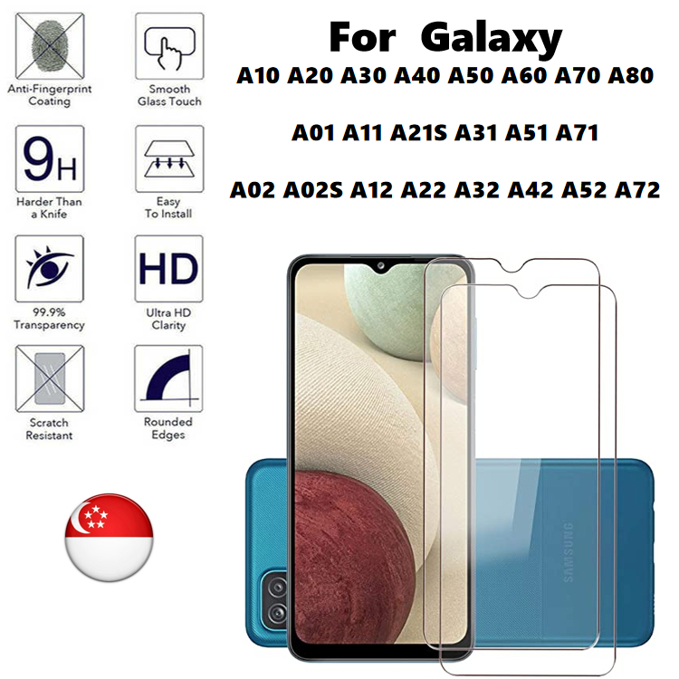 Compatible SAMSUNG Galaxy Tempered Glass Screen Protector A10 20 A30 ...