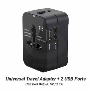 [SG Seller] Universal Compact Travel Adapter Wall Plug with USB PD ...