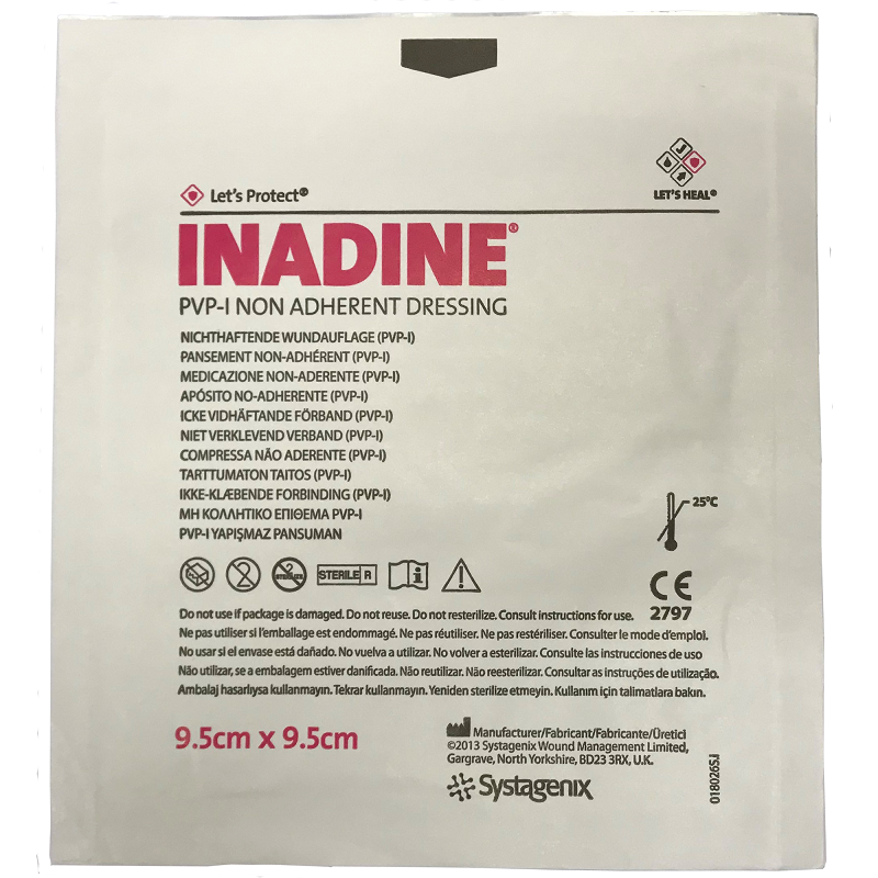 3M Inadine dressing POVIDONE IODINE [2 sizes] per pcs | Shopee Singapore