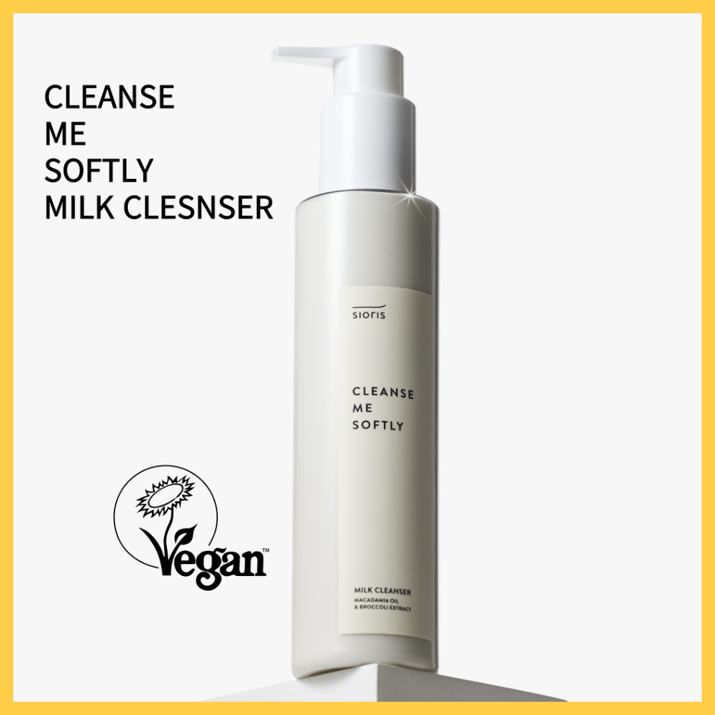 [SIORIS] Cleanse me softly milk cleanser | 200ml | Vegan cleanser ...
