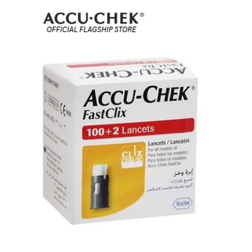 Accu-Chek FastClix Lancets 102 (Expiry 26.03.2028) | Shopee Singapore