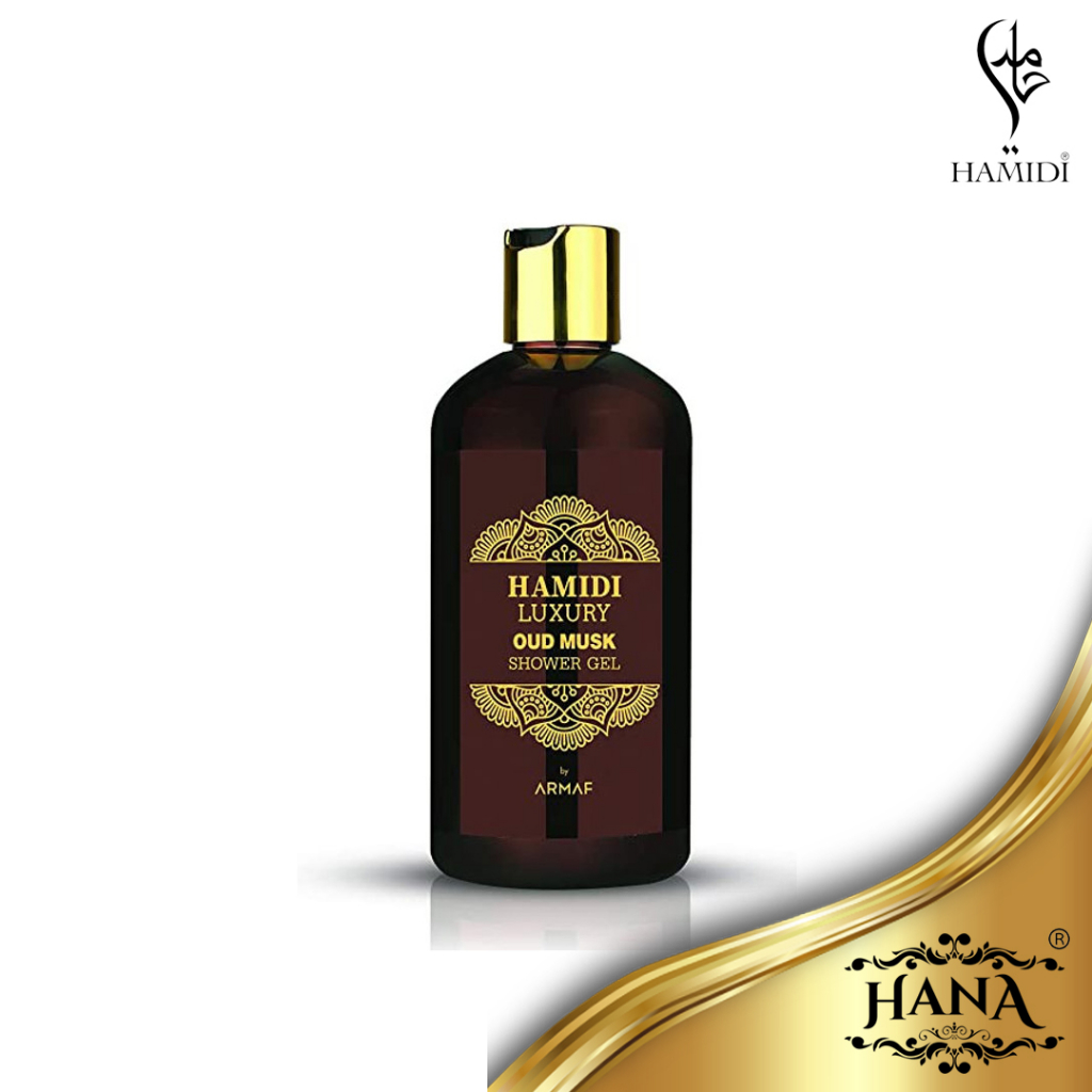 Hamidi Luxury Oud 500ml Shower Gel - Oud Musk / Rose Oud / Shams ...